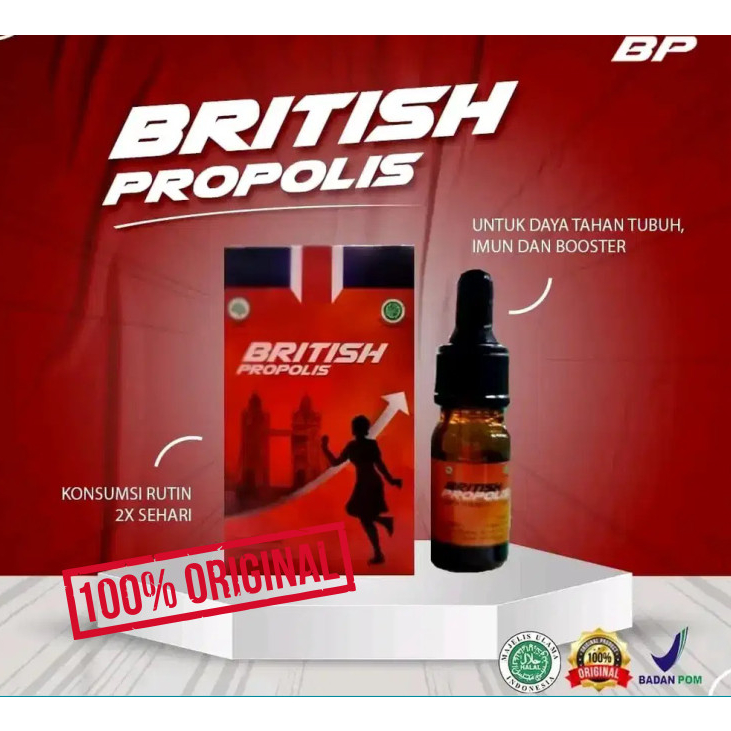Jual British Propolis Original 100% Asli Untuk Anak dan Dewasa | Shopee ...