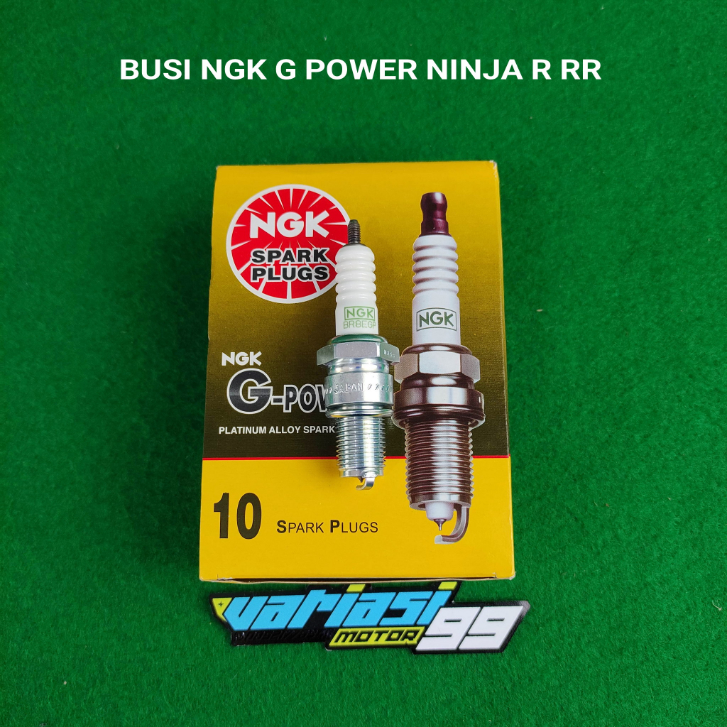 Jual BUSI NGK G POWER BR8EGP PLATINUM NINJA 150 R RR NINJA R NINJA RR ...