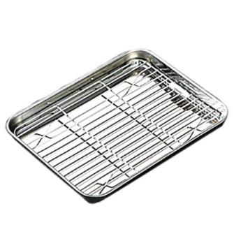 Jual Loyang Nampan Baking Sheet Tray Rack Removable Nampan Tiris Minyak ...