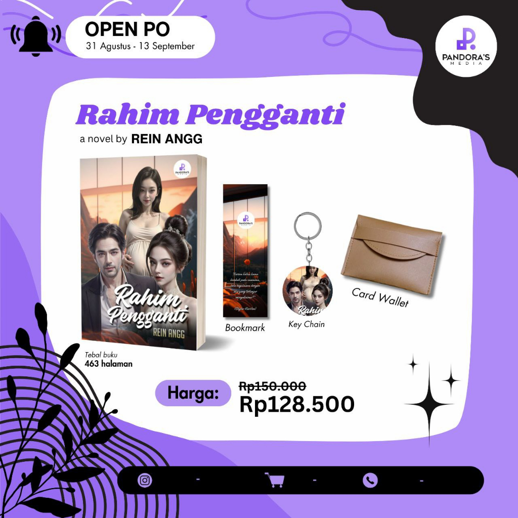 Jual Buku Novel Rahim Pengganti - Sebuah Buku Novel Rein Angg | Shopee ...