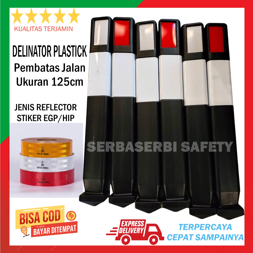 Jual Delineator Plastick Jual Patok Jalan Murah Berkualitas Lengkap ...