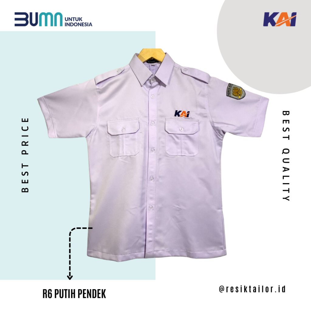 Jual Seragam R6 PT. Kereta Api Indonesia (KAI) | Shopee Indonesia