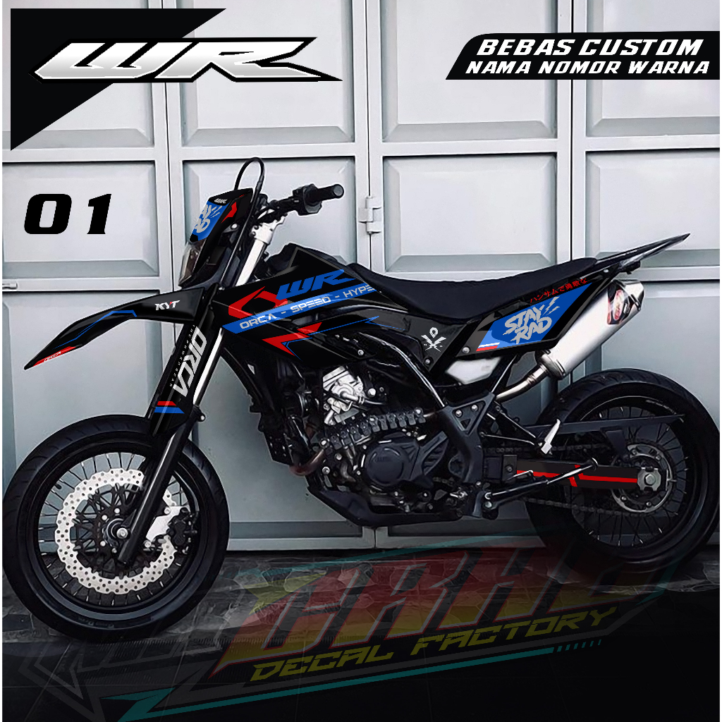 Jual DECAL STICKER YAMAHA WR 155R - DECAL YAMAHA WR 155R PREMIUM FULL ...