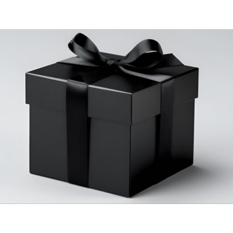 Jual Box Kado Black Hampers / Box Kado Souvenir ( Ready ) size ...