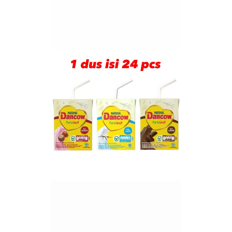Jual BISA MIX 2 RASA | Susu UHT Nestle Dancow Fortigo kemasan 110 ml ...