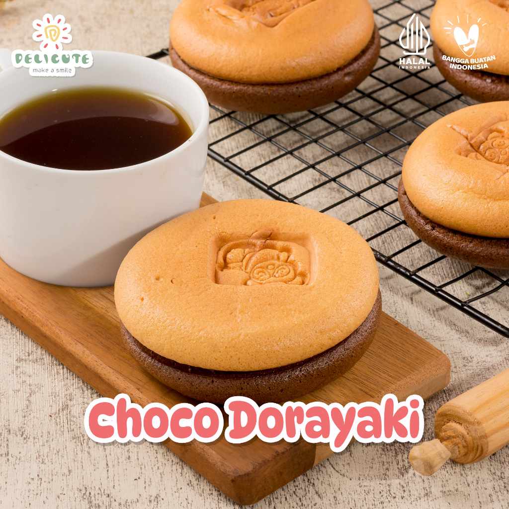 Jual CHOCO DORAYAKI DELICUTE - ISI 6 SET (DOUBLE CAKE DENGAN FILLING ...