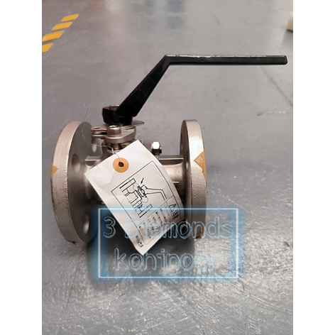 Jual BALL VALVE KITZ UTB 1" JIS10K FLANGE STAINLESS SS304 | Shopee Indonesia
