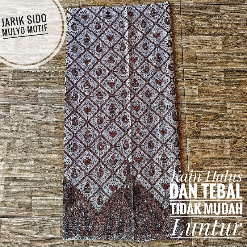 Jual Kain Jarik Motif Sidomulyo/Kain Jarik Halus Merek MPT | Shopee ...