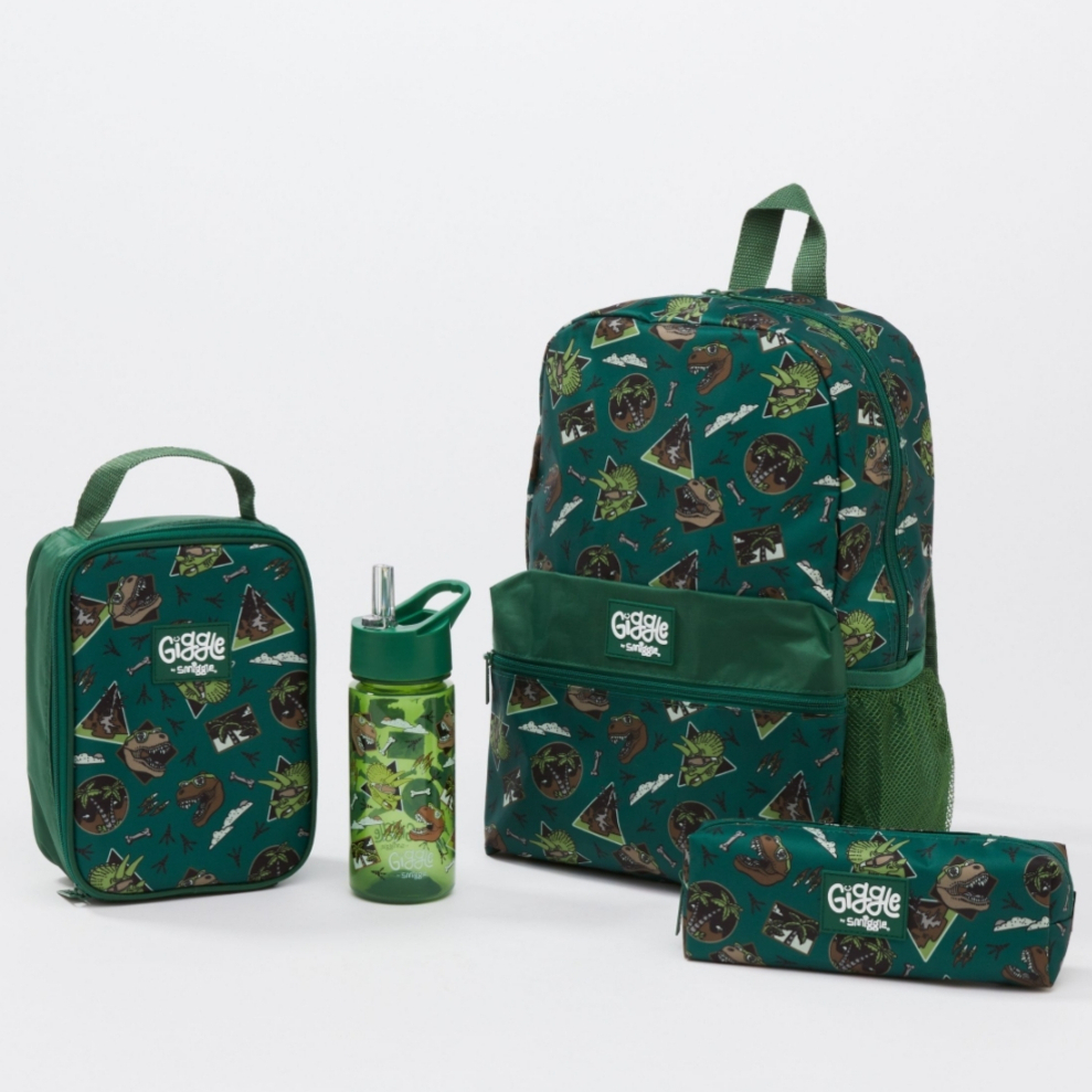 Jual SMIGGLE GIGGLE BUNDLE 4PC DINO - SET TAS RANSEL SMIGGLE | Shopee ...