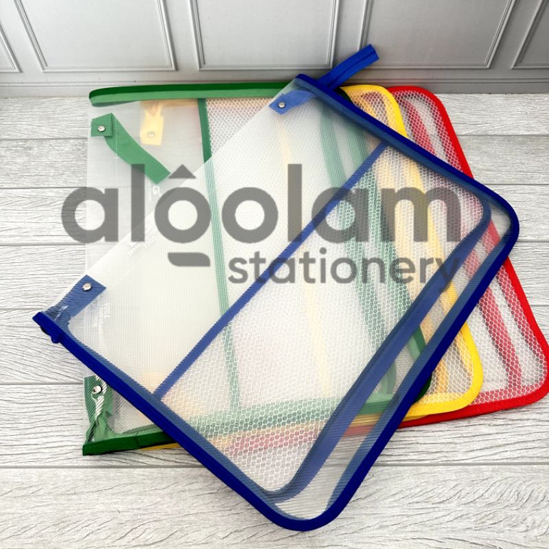 Jual SATUAN ( 1 PCS ) Map Zipper Bag Big Map Jala Big Map Jinjing ...