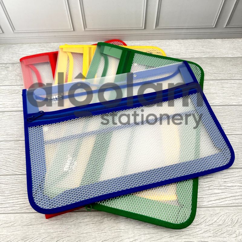 Jual SATUAN ( 1 PCS ) Map Jaring Map School Bag Big | Shopee Indonesia