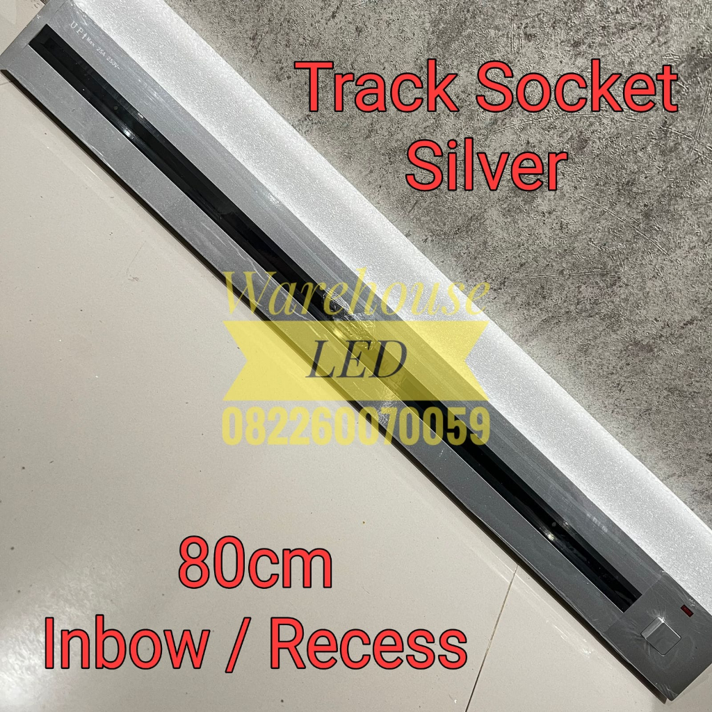 Jual Stop Kontak Rel Power Track Socket Inbow Recess Outbow Surface ...