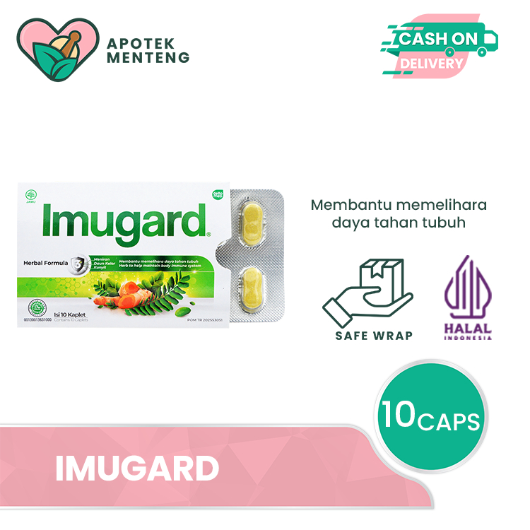Jual Imugard 10 Kaplet - Multivitamin dan Daya Tahan Tubuh | Shopee ...