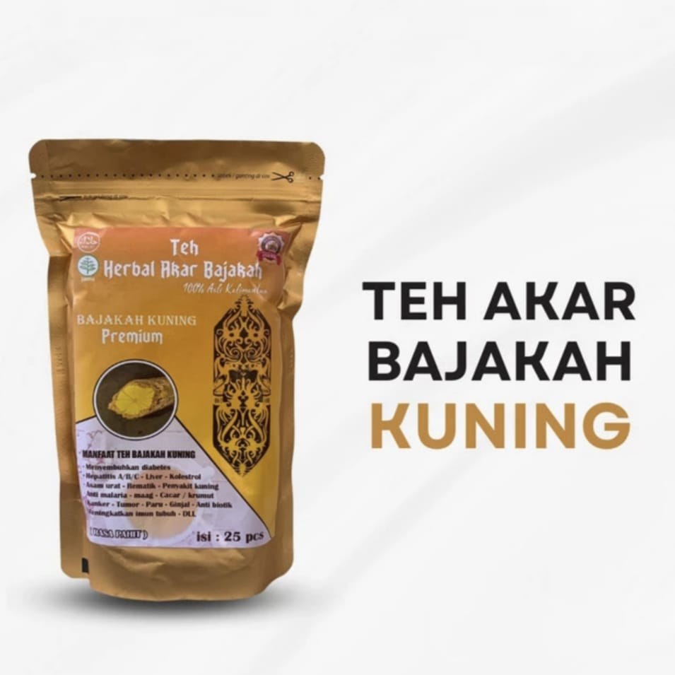 Jual Teh Bajakah Kuning isi 25 original bajakah kuning kalimantan teh ...