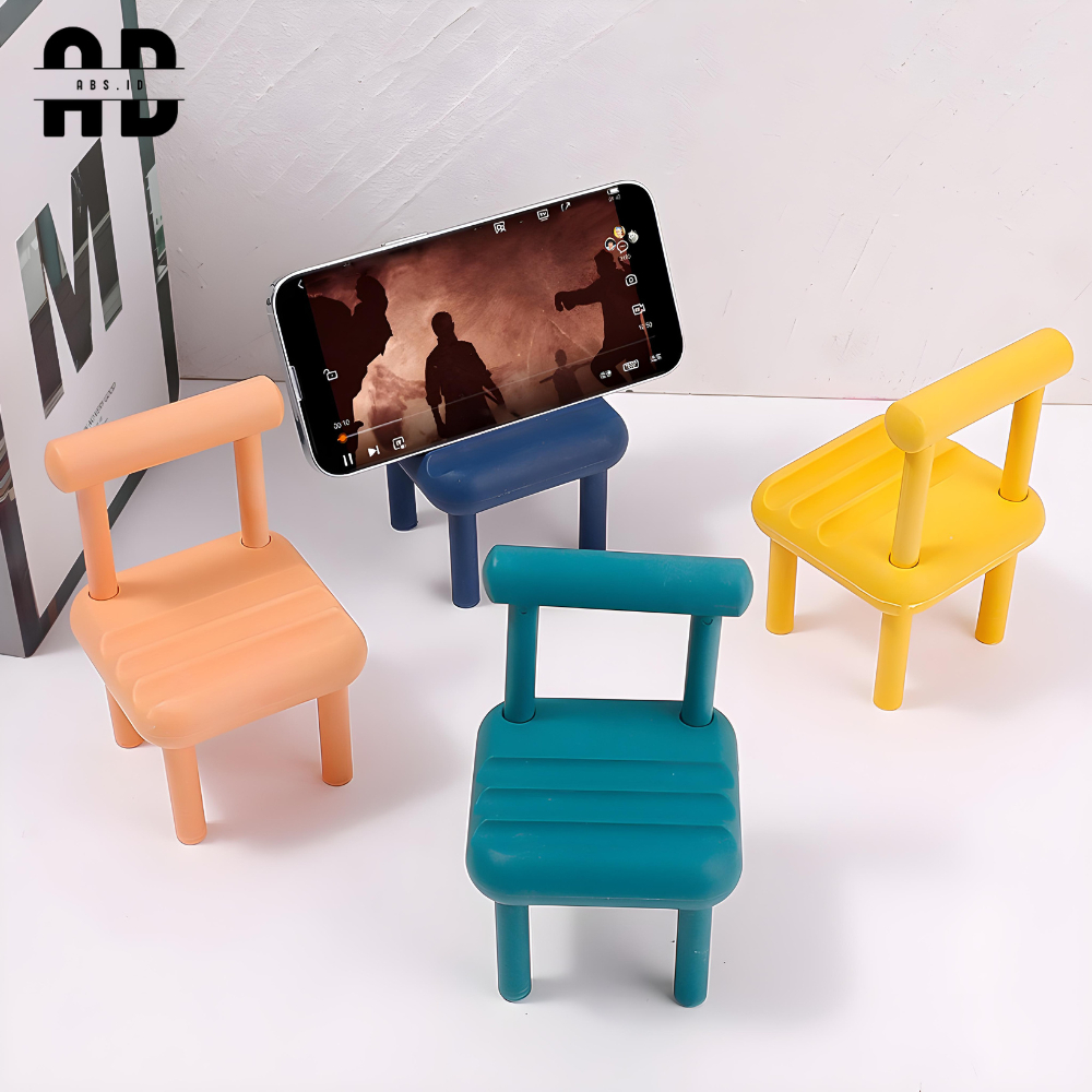 Jual ABS - Holder Kursi Macaron Folding Chair / Stand Holder Dudukan ...