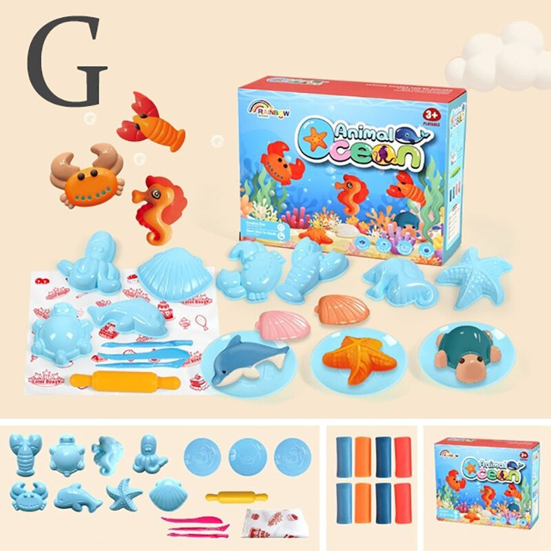 Jual Playdough Set Sensory Play Mainan Sensorik Anak Playdoh Mainan ...