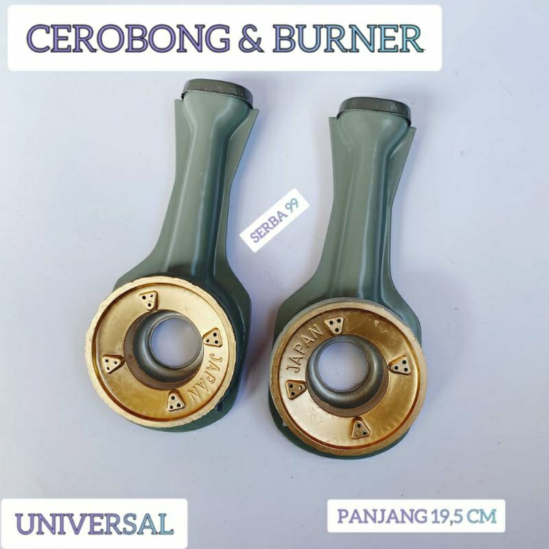 Jual SET TUNGKU CEROBONG BURNER KOMPOR GAS UMUM UNIVERSAL 1 PCS ...