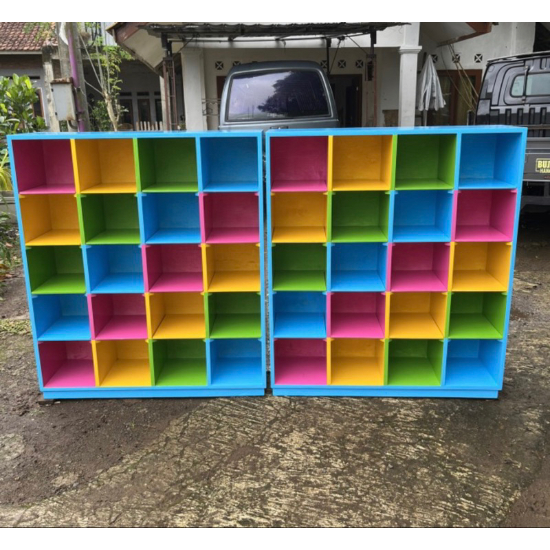 Jual PREMIUM LOKER RAK BUKU SEKOLAH PAUD TK SD LOCKER BARANG TAS ...