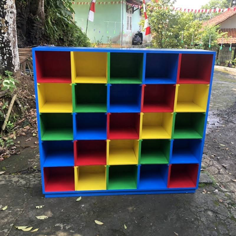 Jual PREMIUM LOKER RAK BUKU SEKOLAH PAUD TK SD LOCKER BARANG TAS ...