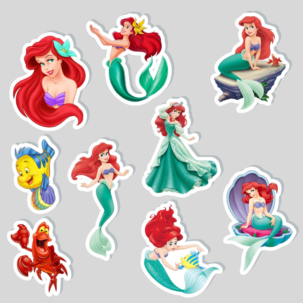 Jual Ariel the little mermaid Stiker anak | Shopee Indonesia