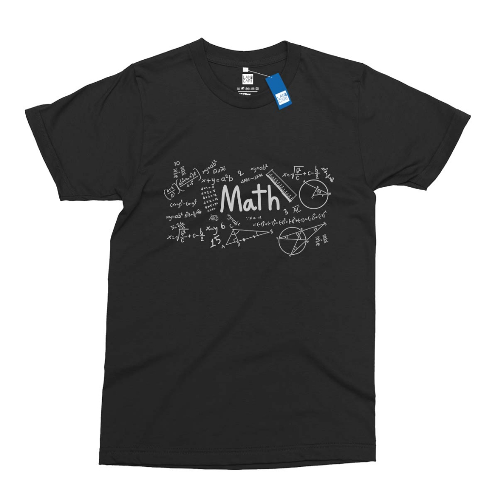 Jual T-shirt Math: Kaos Matematika Kreatif Baju Kaos Gaya Santai Unisex ...