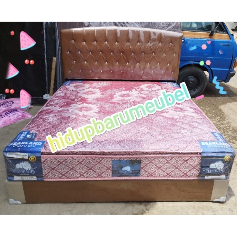 Jual Springbed BEARLAND pillowtop Olympic / kasur full set lapisan ...