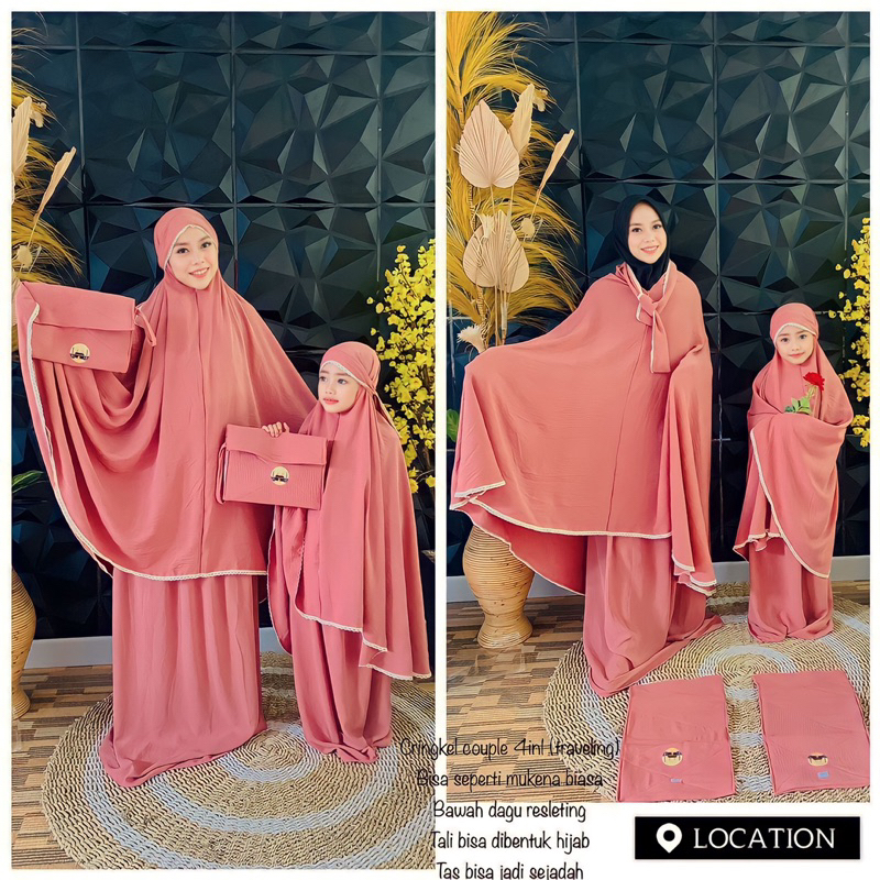 Jual MUKENA TRAVELING DEWASA / CRINCLE 4 IN 1 / TAS SEJADAH / LESTY ... Jual MUKENA TRAVELING DEWASA / CRINCLE 4 IN 1 / TAS SEJADAH / LESTY ...