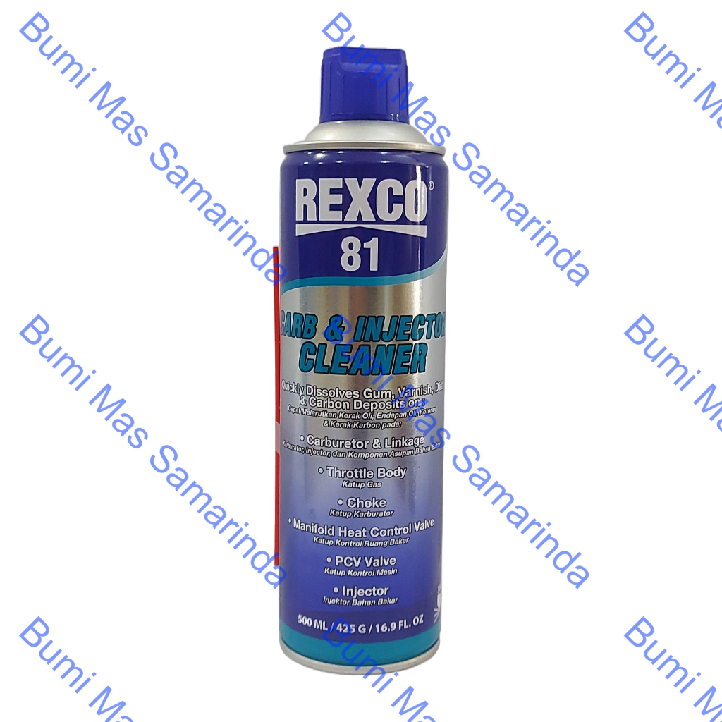 Jual REXCO 81 KARB & INJECTOR CLEANER / PEMBERSIH KARBU DAN INJEKTOR ...