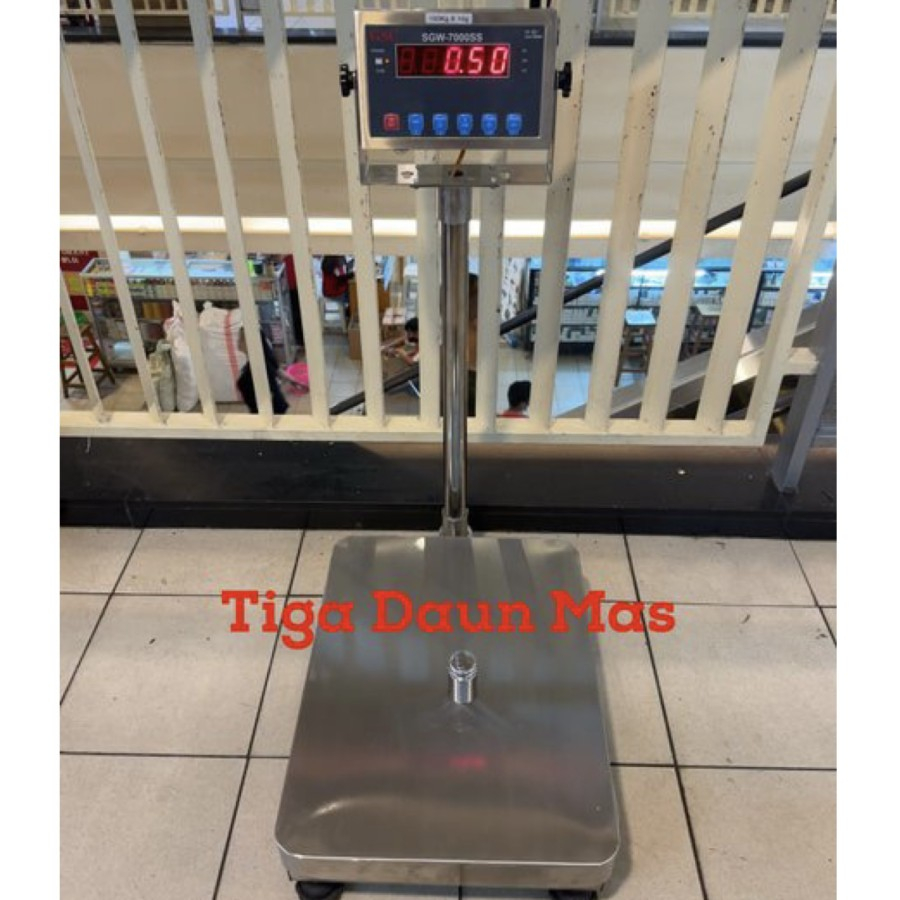 Jual Timbangan Anti Air GSC SGW-7000SS 150 Kg 200 Kg Timbangan Waterproof | Shopee Indonesia