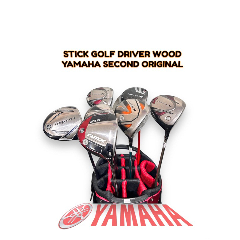 Jual Stick Golf Driver Wood 1 Yamaha Inpres X Second Original - Driver ...