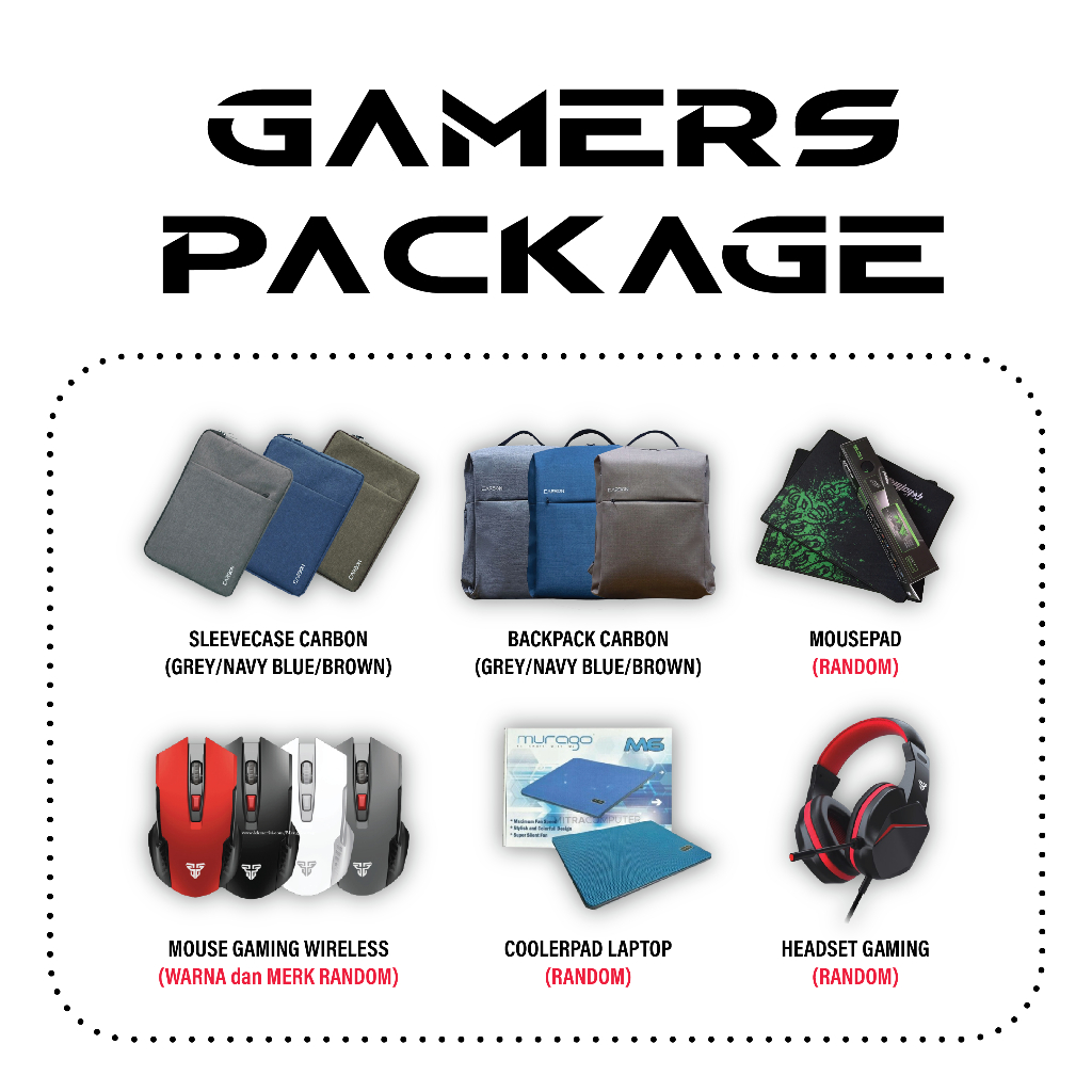 Jual GAMERS PACKAGE | Shopee Indonesia