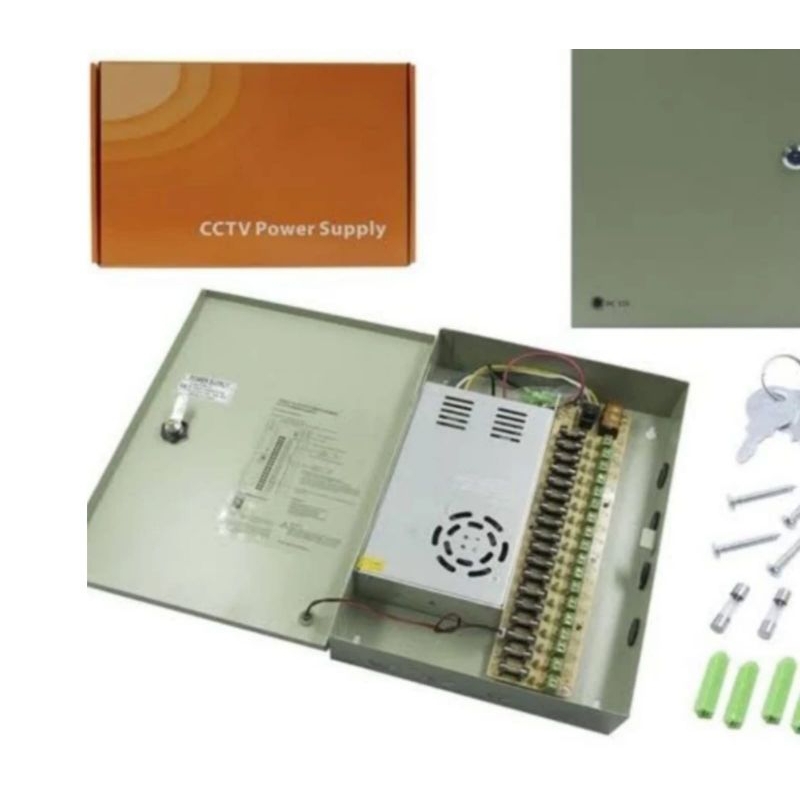 Jual box 40a psu trafo 12v power supply switch switching adaptor ...