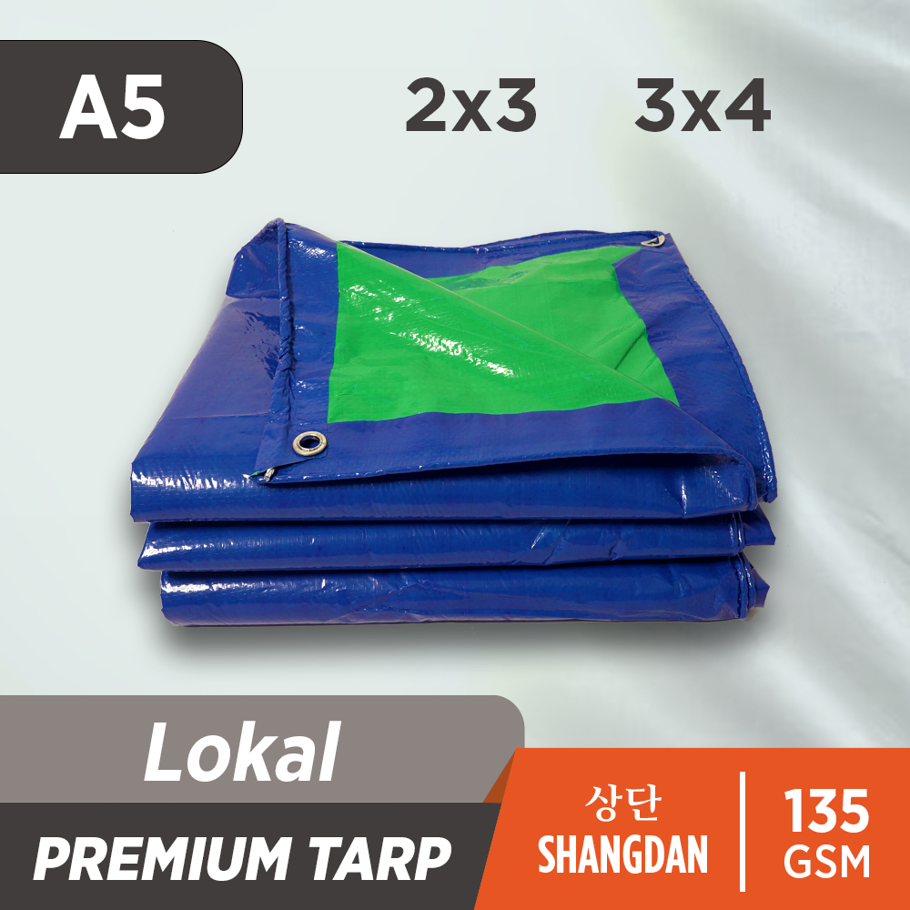 Jual Terpal Plastik Premium Lokal A5 Ukuran 2x3 3x4 Harga Termurah Merk ...