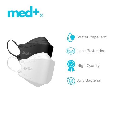 Jual Masker MED+ Medplus KF94 Korea 4ply Disposable Face Mask 50pcs ...
