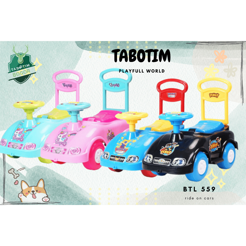 Jual Mainan Mobilan Dorong Anak Lucu Maenan Tunggang Tolocar Mobil ...