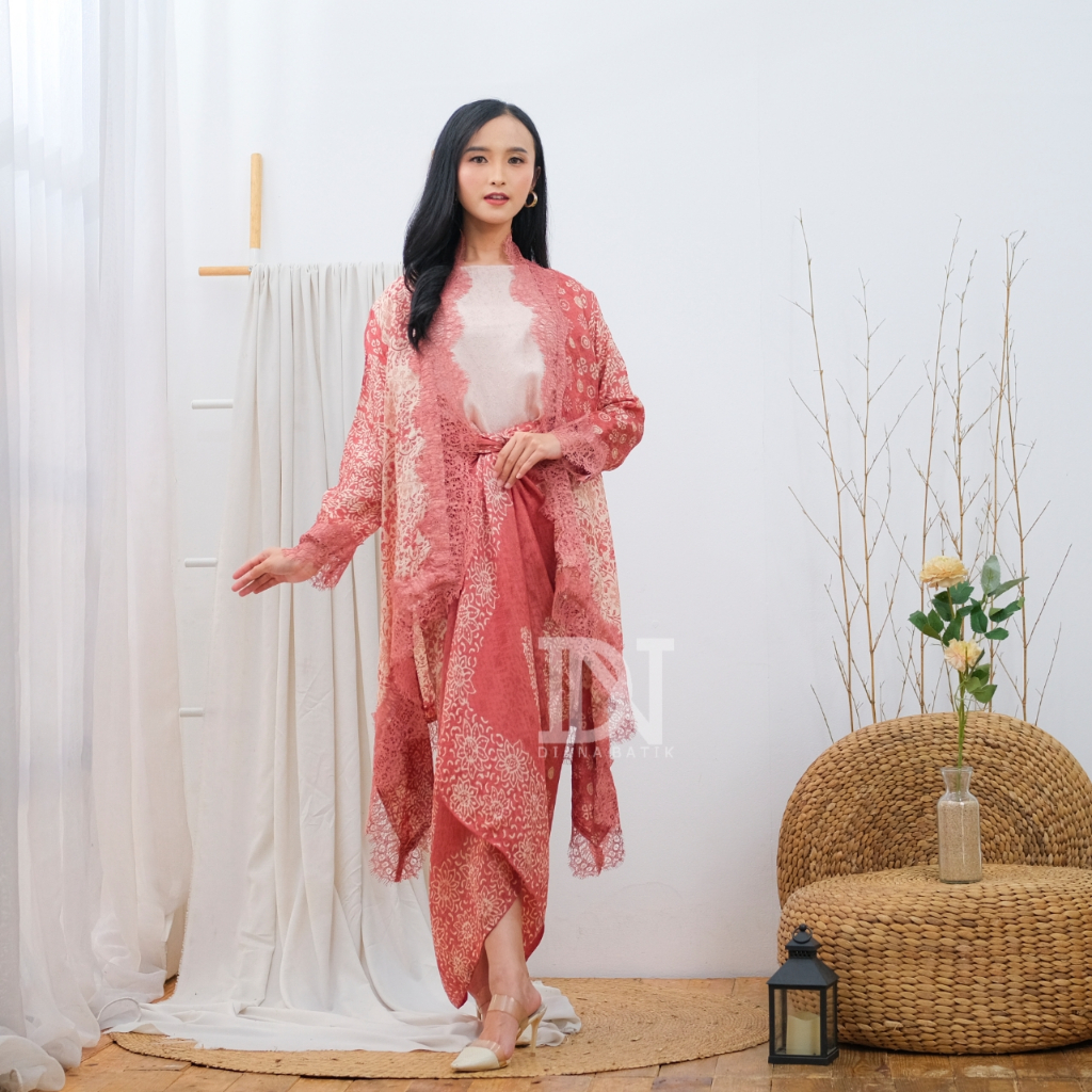 Jual SET KEBAYA BATIK VISCOSE by Diana Batik Trusmi | Shopee Indonesia