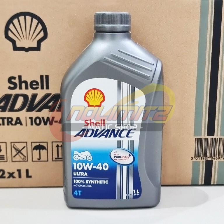 Jual Oli Shell Advance Ultra 4T 10W-40 Full Syntehtic 1L | Shopee Indonesia
