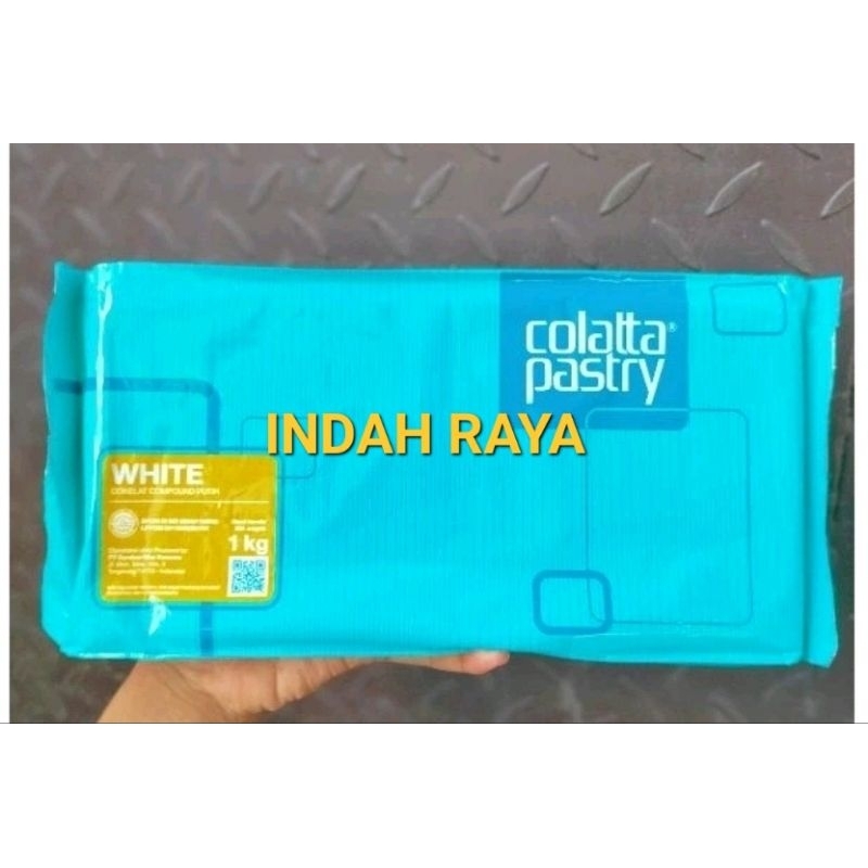 Jual COLATTA PASTRY chocolate WHITE/ coklat putih batang 1kg | Shopee ...