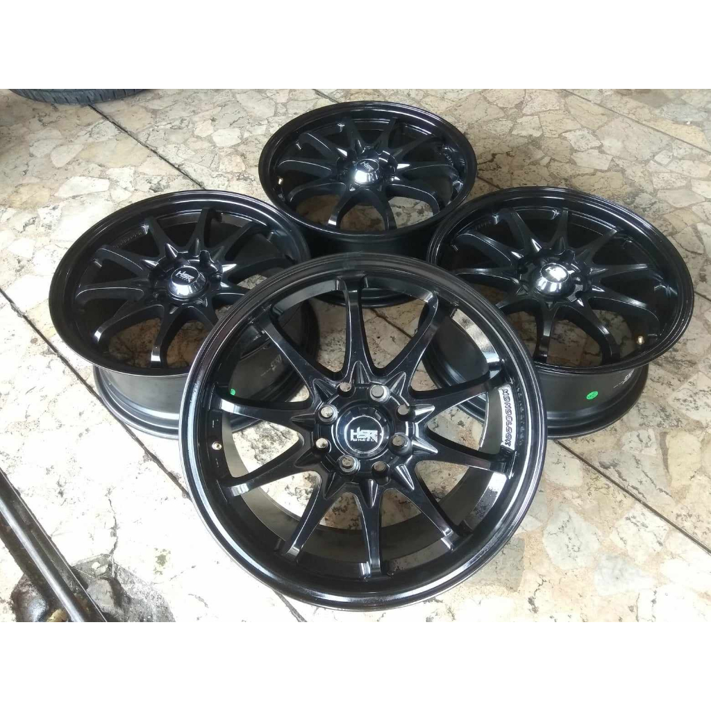 Jual VELG SECOND HSR HIROSHIMA R16x7 PCD 4x100/114 ET42 | Shopee Indonesia