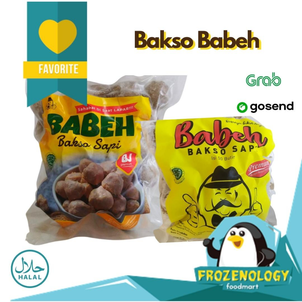 Jual Bakso BABEH BJ & PREMIUM 50 Butir | Bakso Sapi | Shopee Indonesia