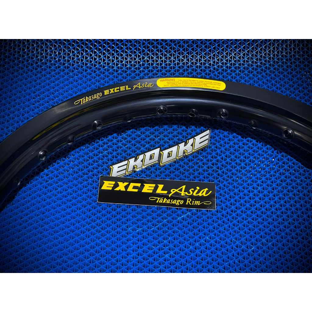 Jual VELG VELK TAKASAGO EXCEL ASIA RIM RING 18 LEBAR 185 HITAM LIST ...