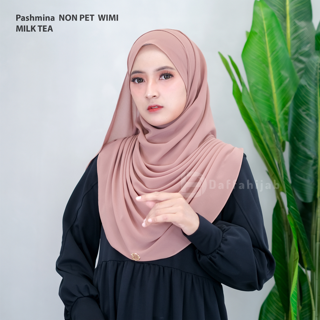 Jual grade b EOMI WIMI || Pashmina semi instan Eomi & Wimi by ...