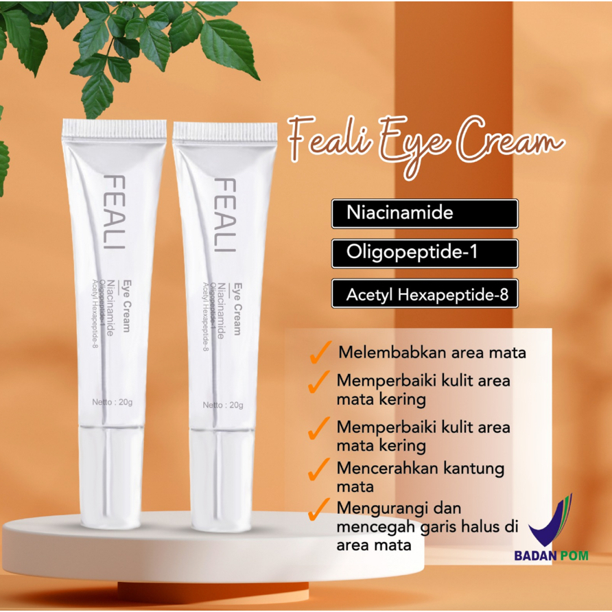 Jual FEALI Eye Cream Niacinamide Untuk Mencerahkan dan Mengurangi Garis ...