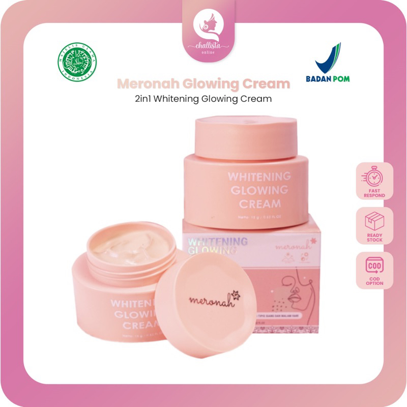 Jual MERONAH GLOWING CREAM ORI | Shopee Indonesia