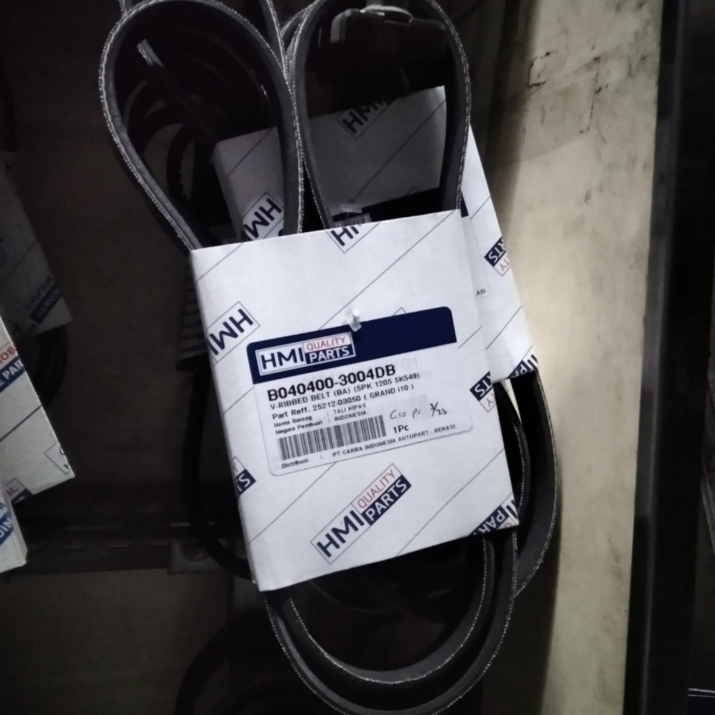 Jual FAN BELT DINAMO ALTERNATOR HYUNDAI GRAND i10 25212-03050 HMI ...