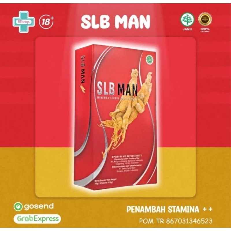 Jual SLB MAN Minuman Kesehatan Pria 1 Box (5 Sachet) | Shopee Indonesia
