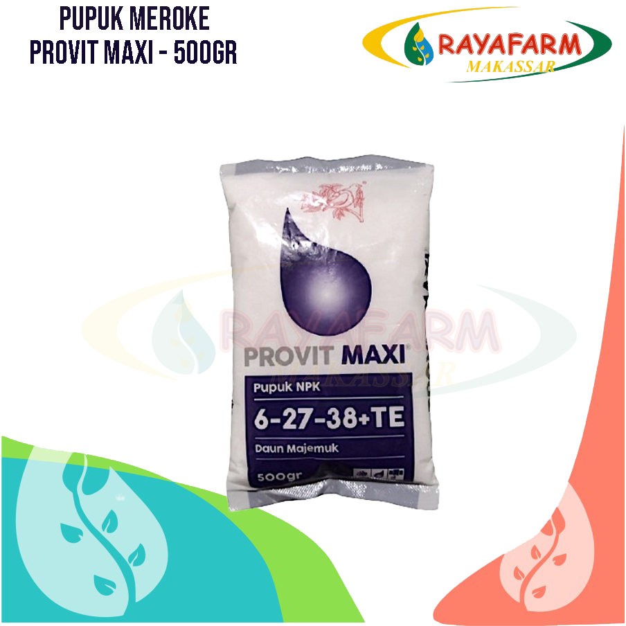 Jual Pupuk Meroke / Pupuk NPK Provit Maxi Biru 500gr | Shopee Indonesia