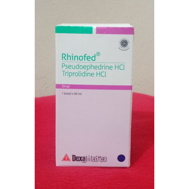 Jual Rhinofed Sirup 60 ml / Gejala Pilek / Alergi Pernapasan | Shopee ...