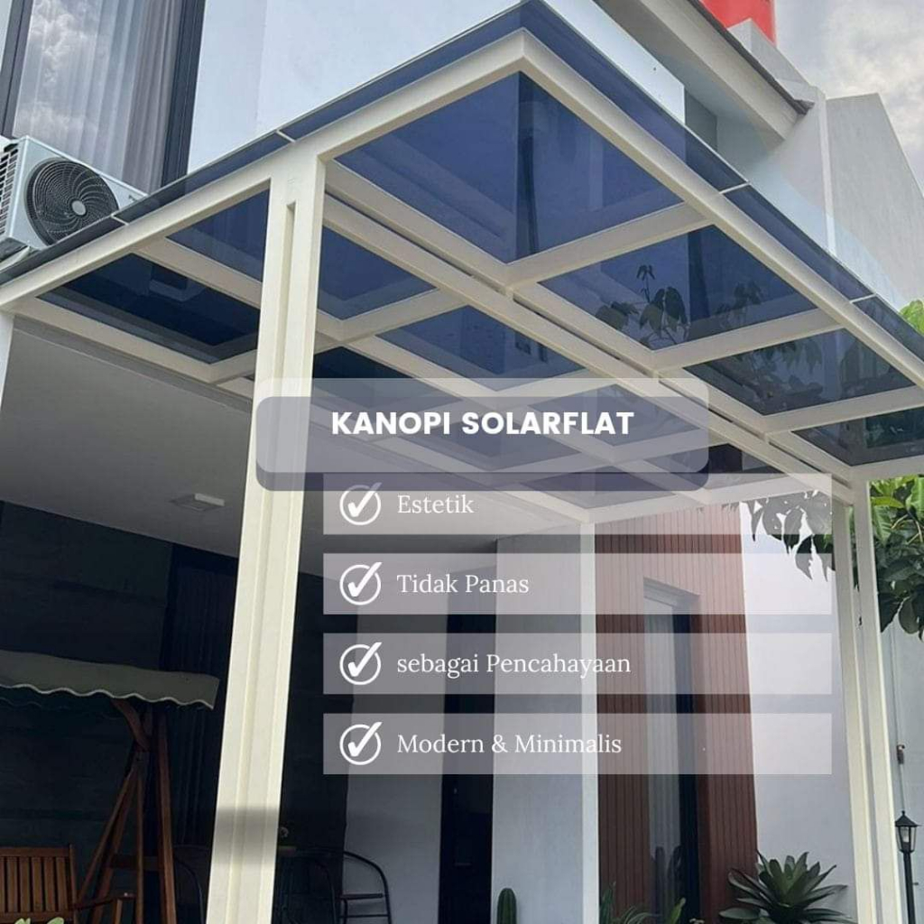 Jual Solartuff Atap Transparan Bening Solarflat SolarFlat Solar Flat ...