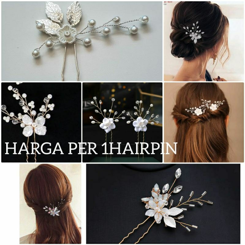Jual Hairpin tusuk konde hiasan rambut PC118 | Shopee Indonesia